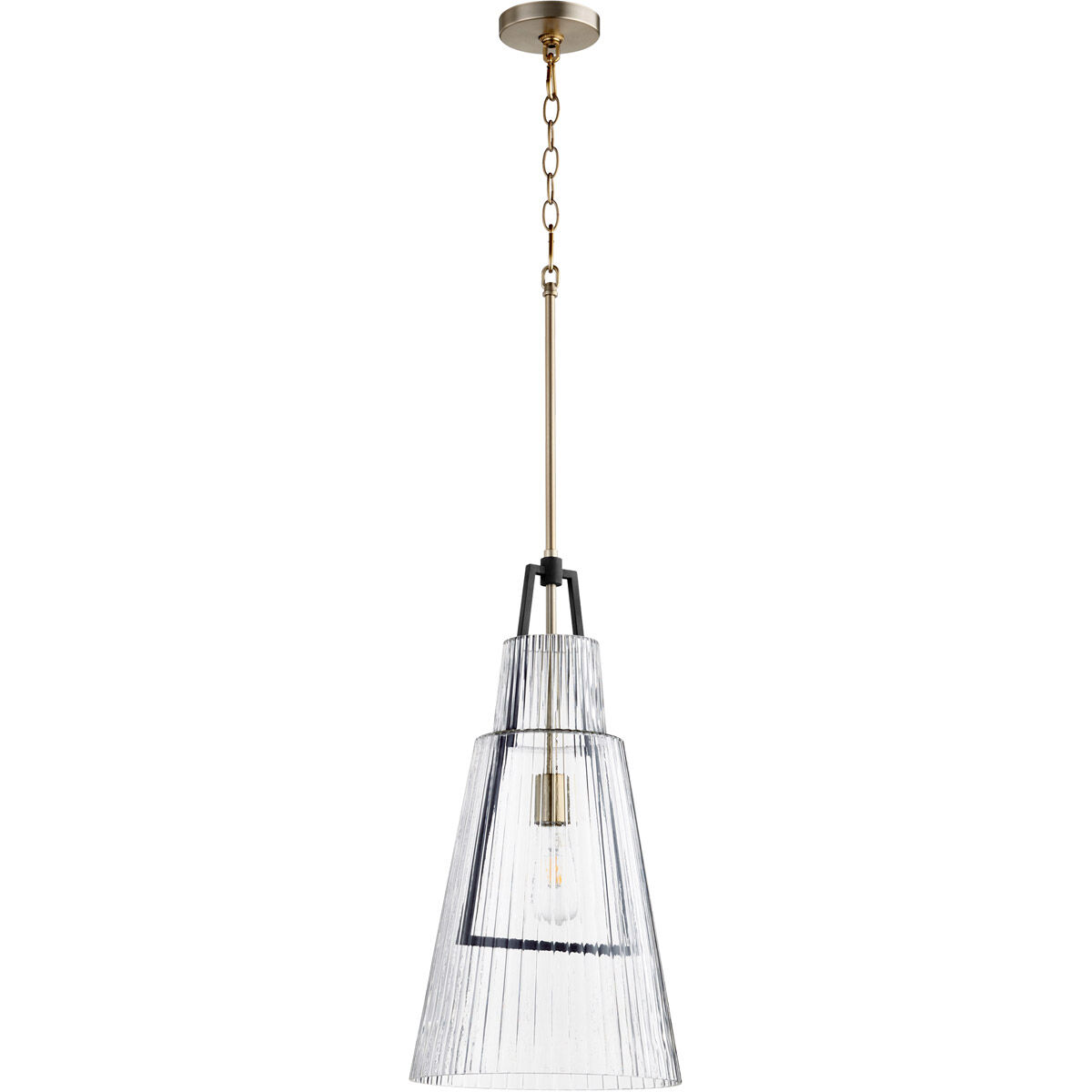 Cyan Design 10967 Apollo 8 Light 27 inch Noir/Aged Brass Chandelier ...