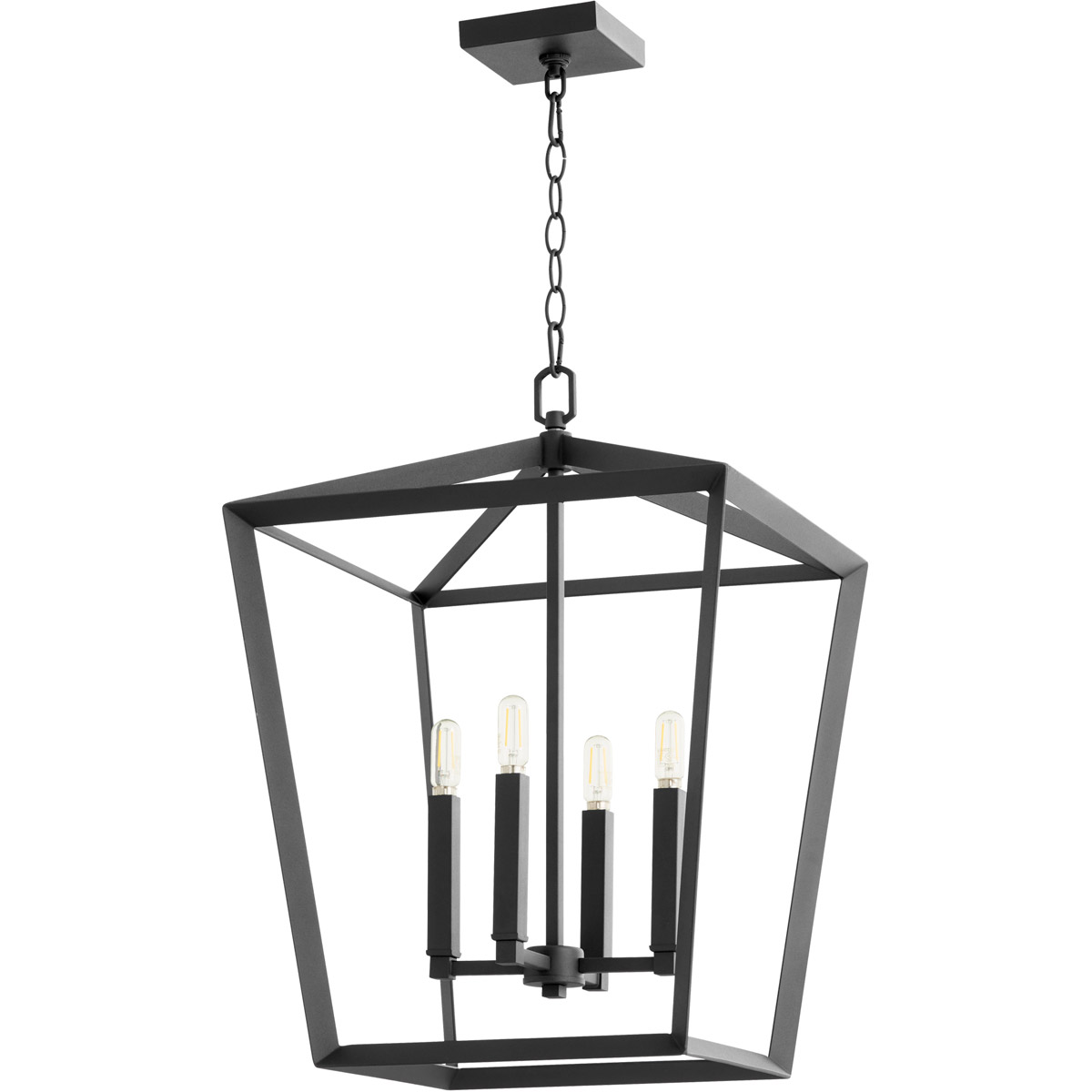 Cyan Design 10375 Hyperion 4 Light 17 inch Noir Chandelier Ceiling Light