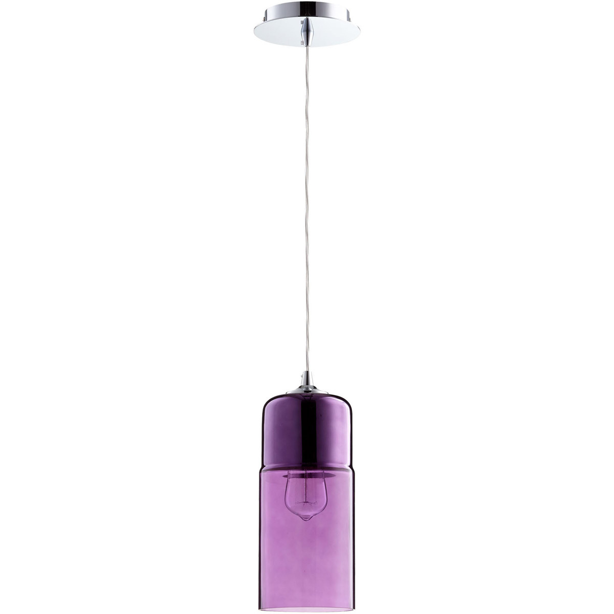 Cyan Design 08549 Berdan 1 Light 5 inch Chrome Pendant Ceiling Light