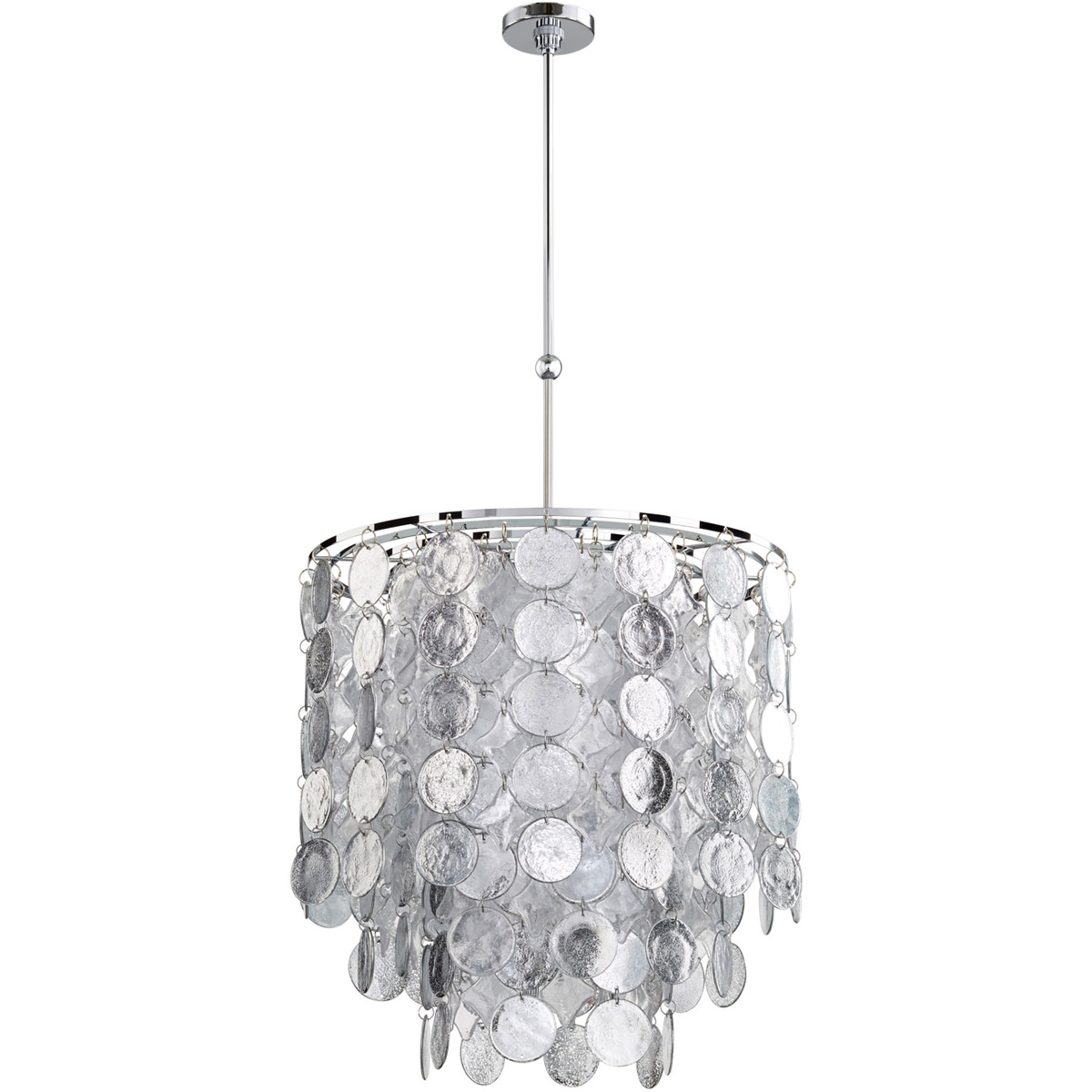 Cyan Design 06923 Carina 9 Light 24 inch Chrome Pendant Ceiling Light
