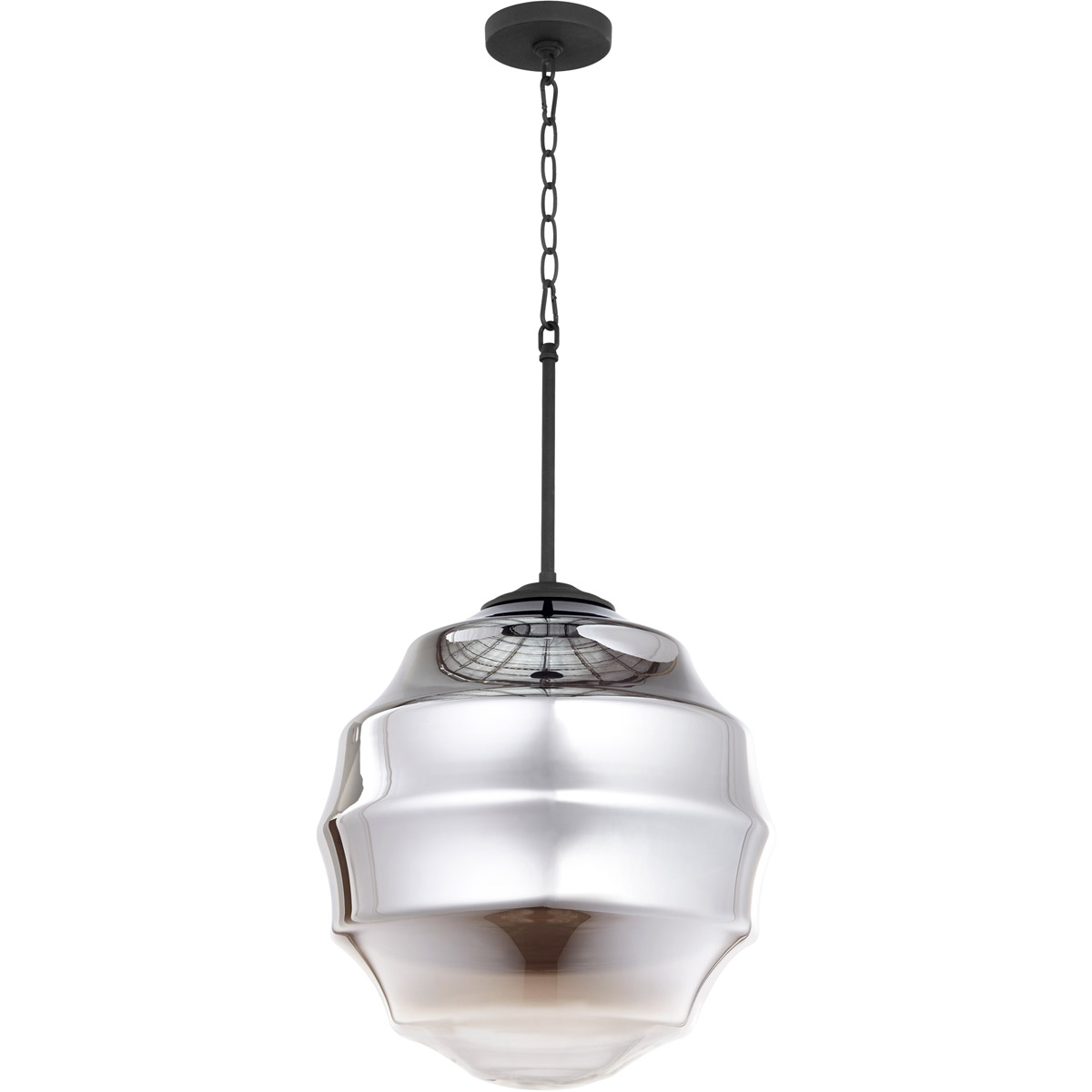 Cyan Design 10969 Muir 1 Light Noir Pendant Ceiling Light