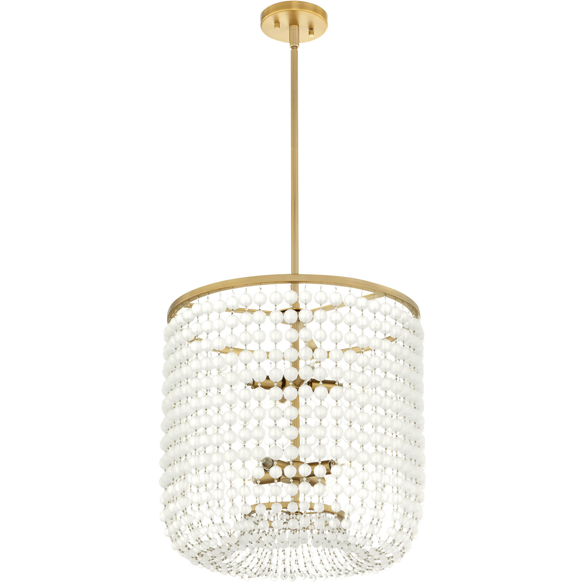 Cyan Design 11943 Ophelia 8 Light 20.5 inch Aged Brass Pendant Ceiling ...